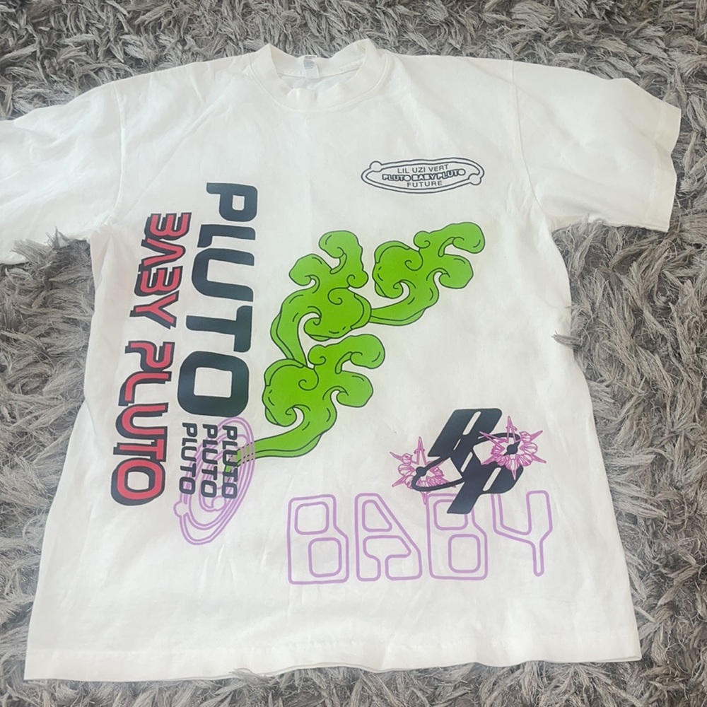 Lil Uzi Vert Merch Pluto X Baby Pluto Tshirt - Gem